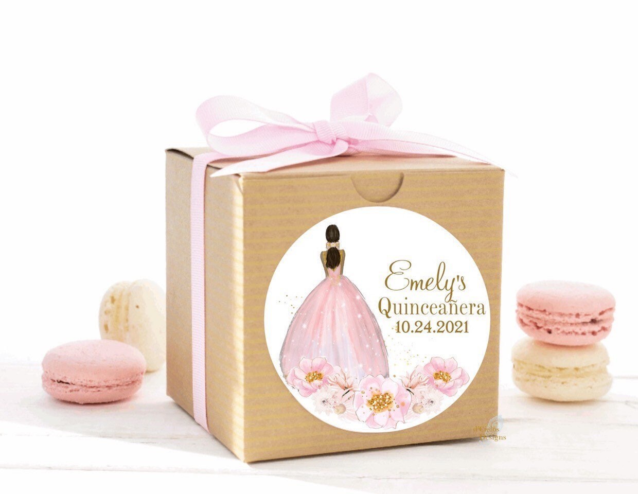 Quinceañera Labels Quinceañera Sticker Sweet 16 Birthday - Etsy