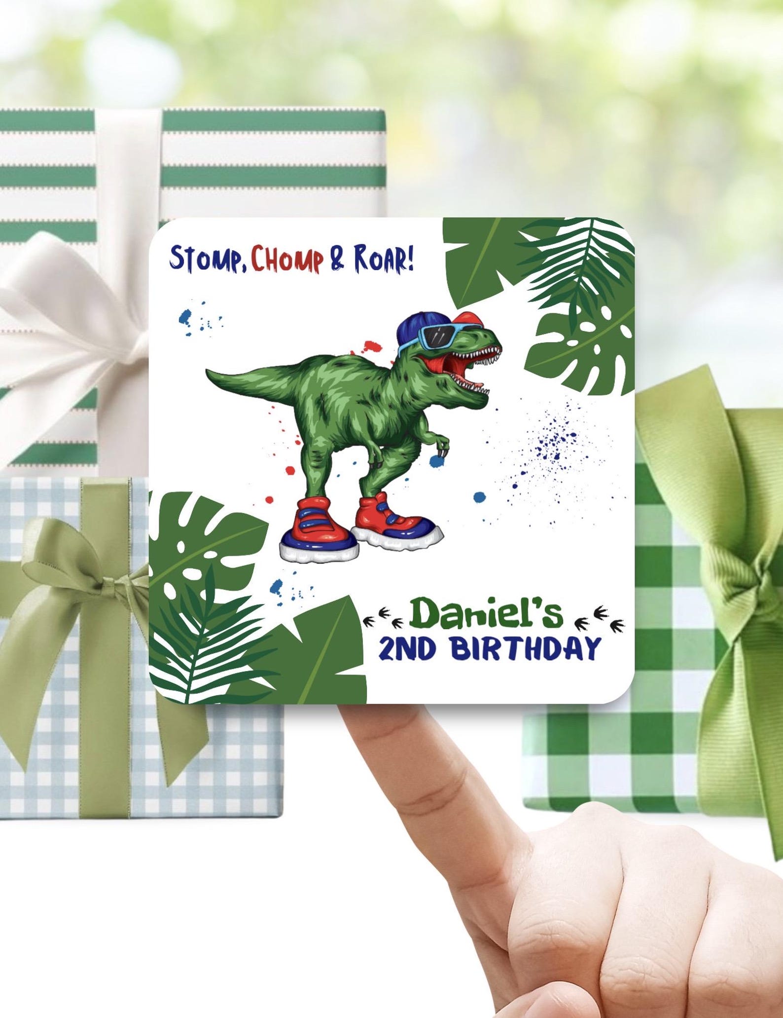 Dinosaur Birthday Favors, Dinosaur Birthday Labels, Dinosaur Party ...
