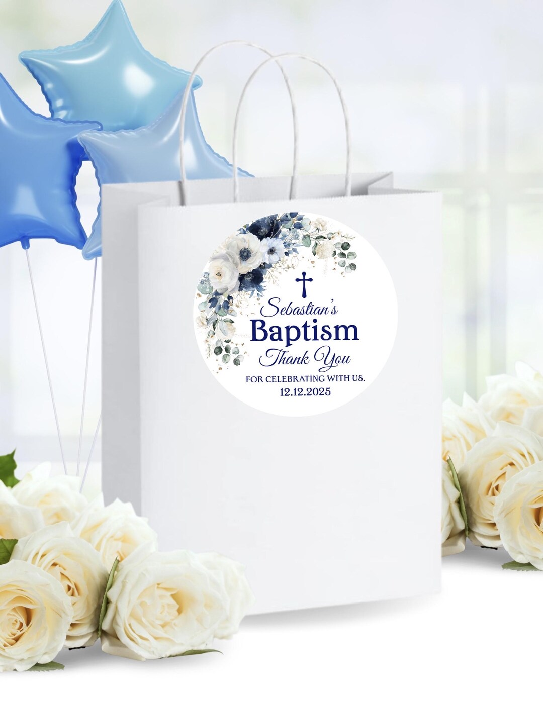 Baptism Labels, Christening Labels, First Holy Communion Labels ...