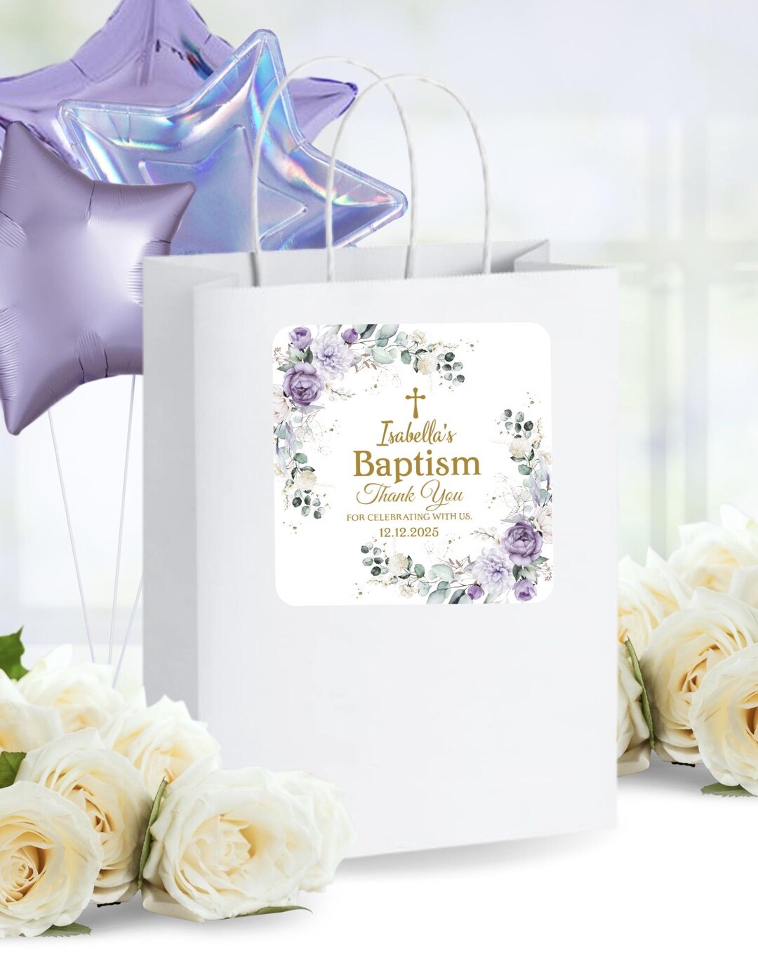 Baptism Labels, Christening Labels, First Communion Labels ...