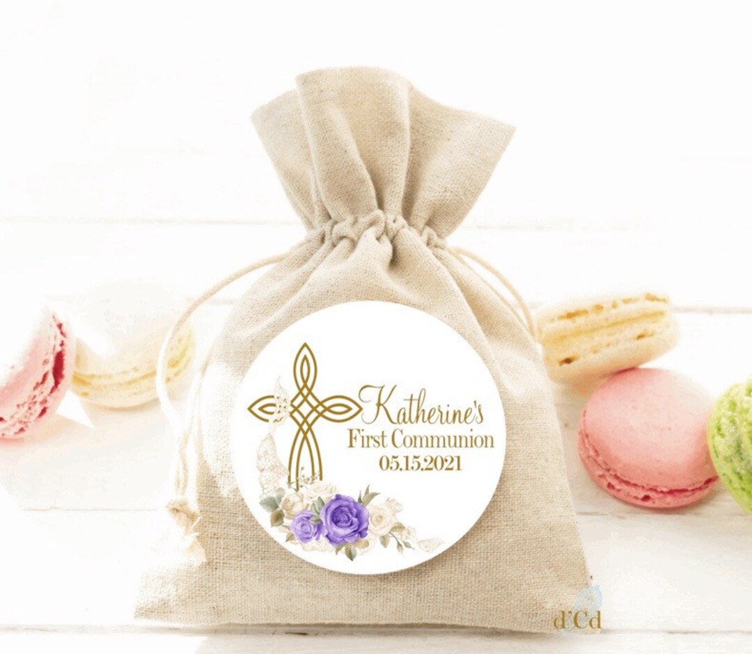 Baptism Labels, Christening Labels, First Holy Communion Labels ...