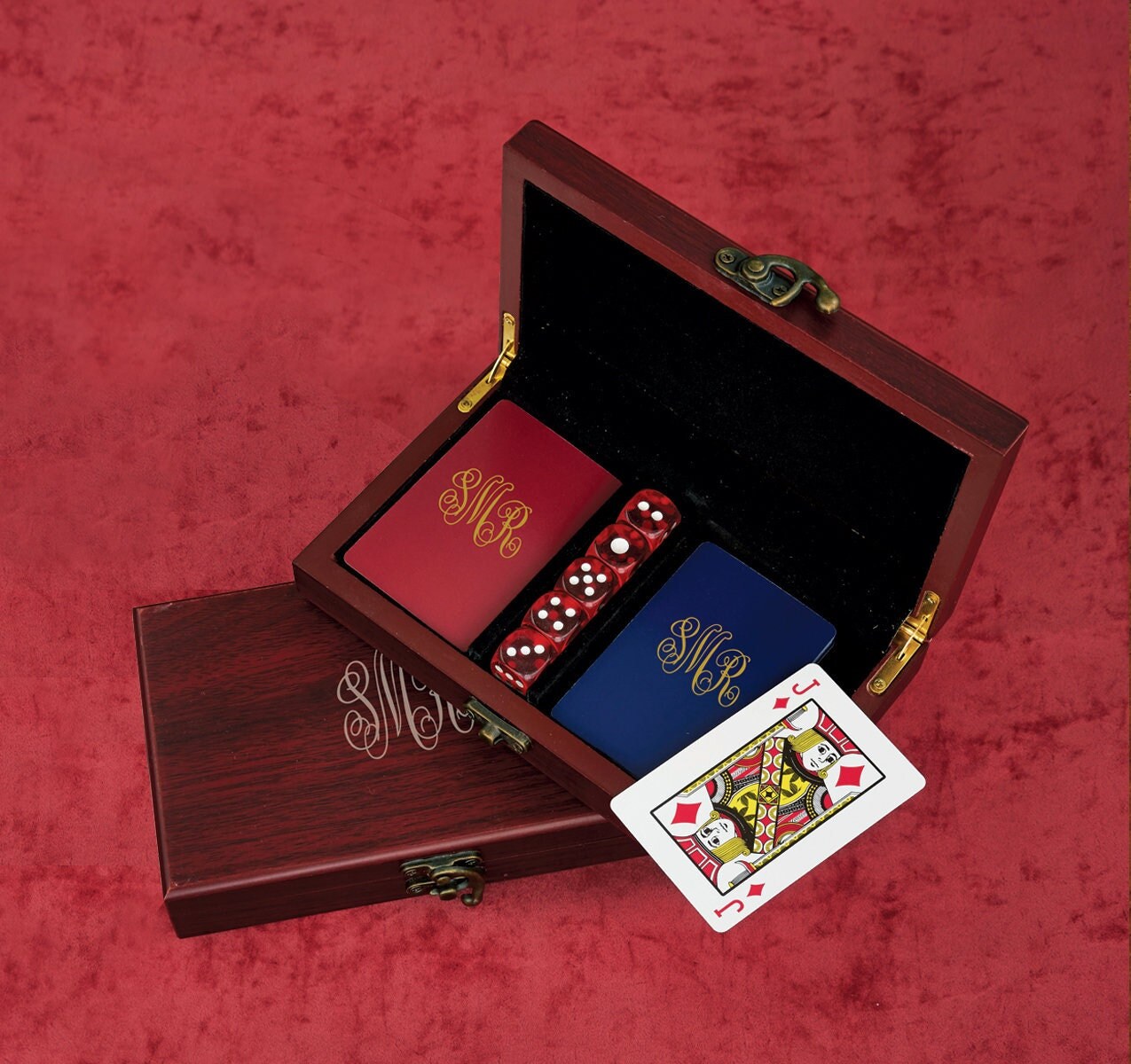 Personalized Playing Card Set | Personalized Poker Cards | Personalized ...