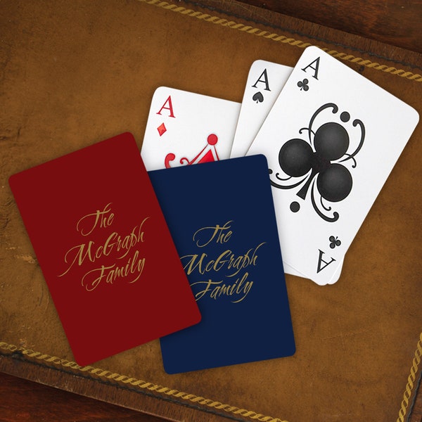 Personalized Playing Cards - Etsy