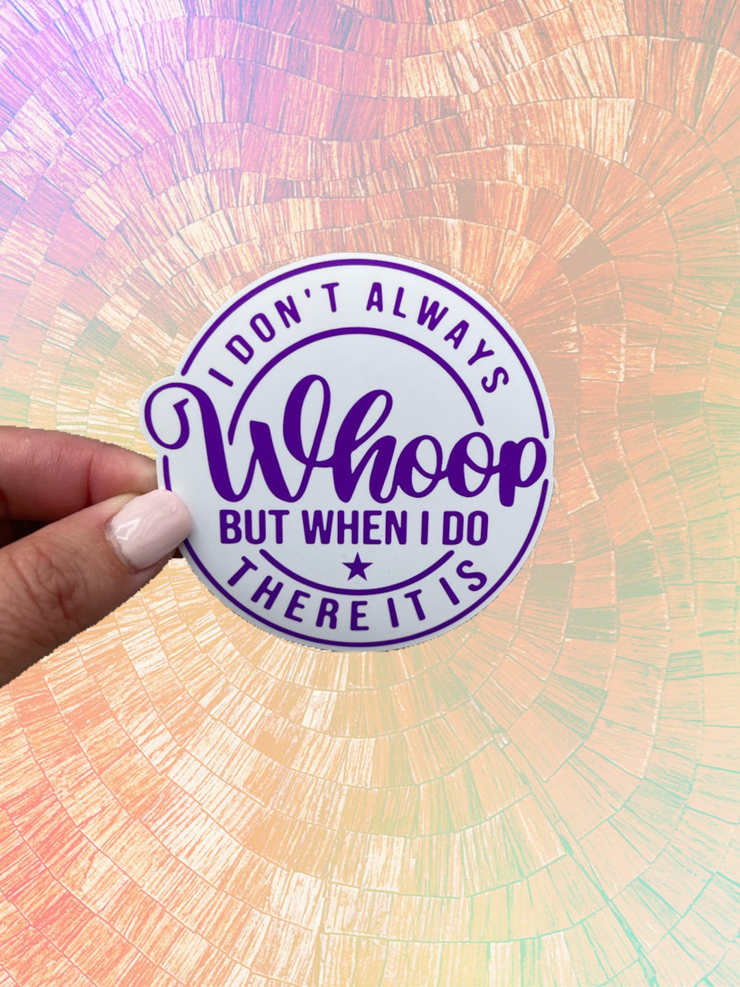 Whoop There It is Sticker - Etsy