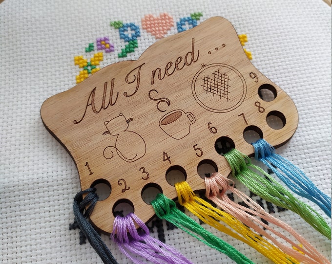 Thread Organiser Thread Organizer Cross Stitch Thread Holder - Etsy