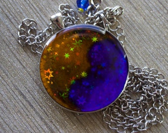 Hologram necklace | Etsy