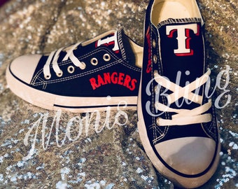 Texas rangers shoes | Etsy