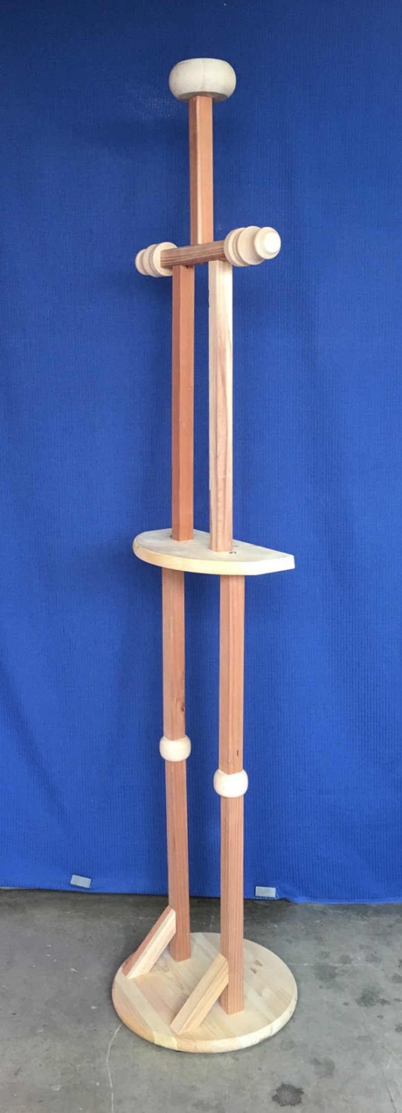 HEAVY DUTY ARMOR Full Display Stand Made in U.S.A. Approx. Six Feet ...