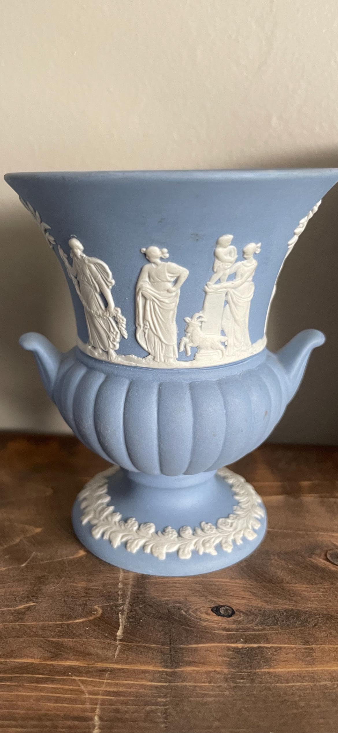 Wedgewood Jasper Blue Mini Urn - Etsy