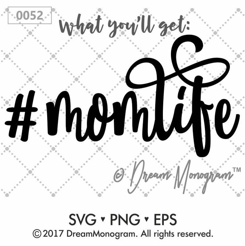 Momlife Svg Mom Svg Mama Svg Hashtag Momlife Cutting Etsy