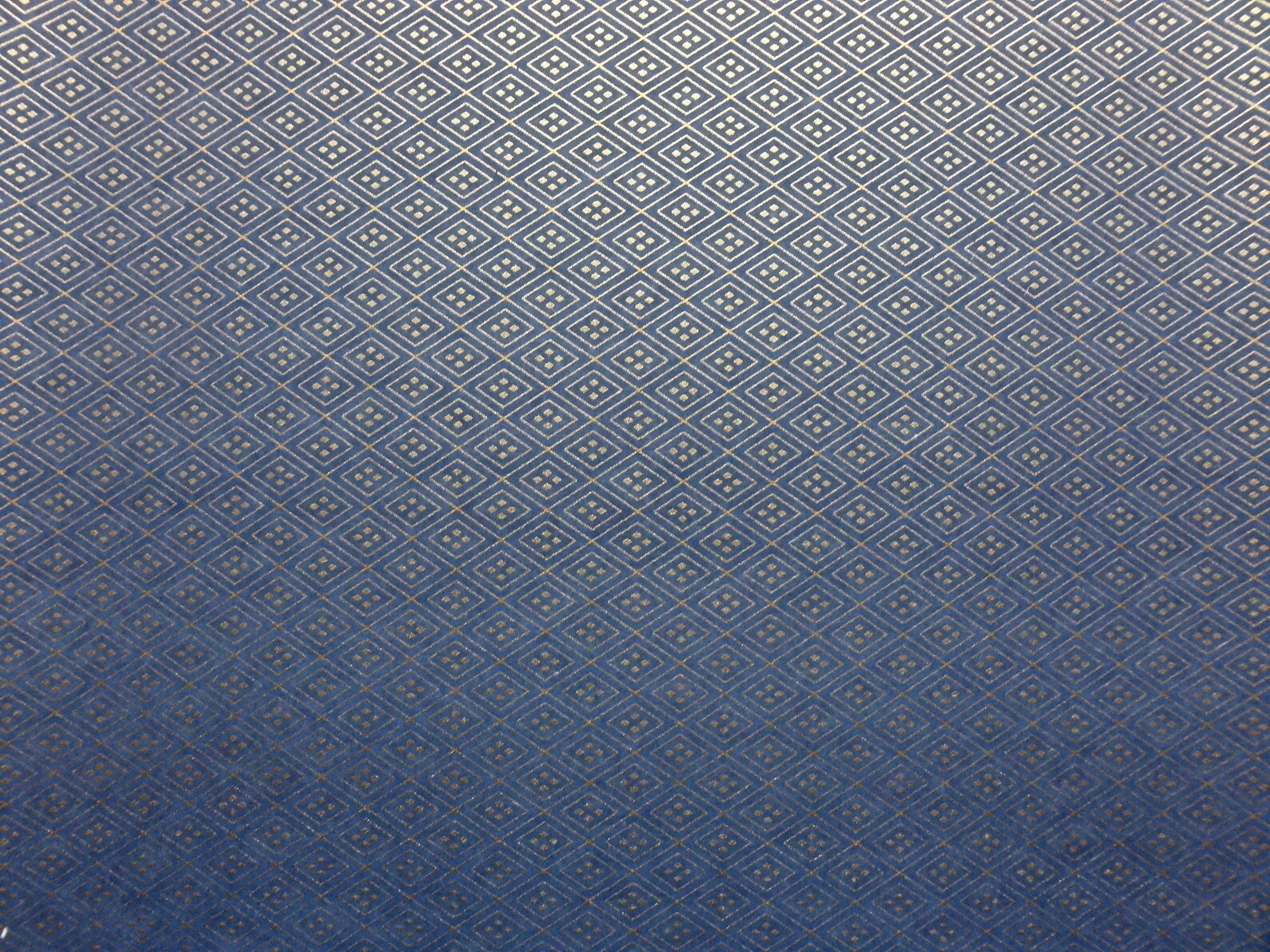Japanese Paper Yuzen "hishi – Diamond Pattern. Gold on Blue." Chiyogami ...