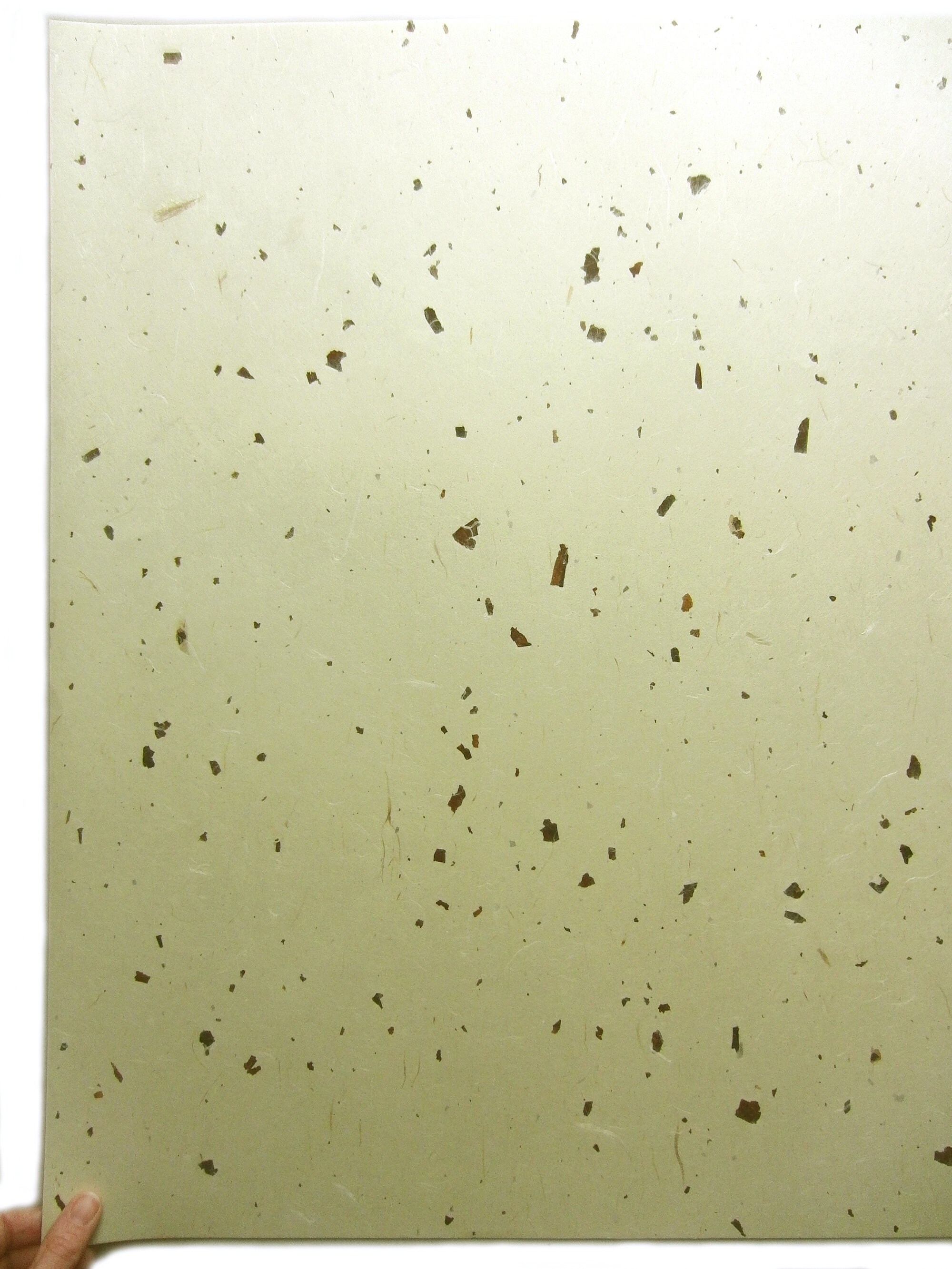 Japanese Paper Mingei Chiri. Cream Kozo Paper With Bark and Fibre ...