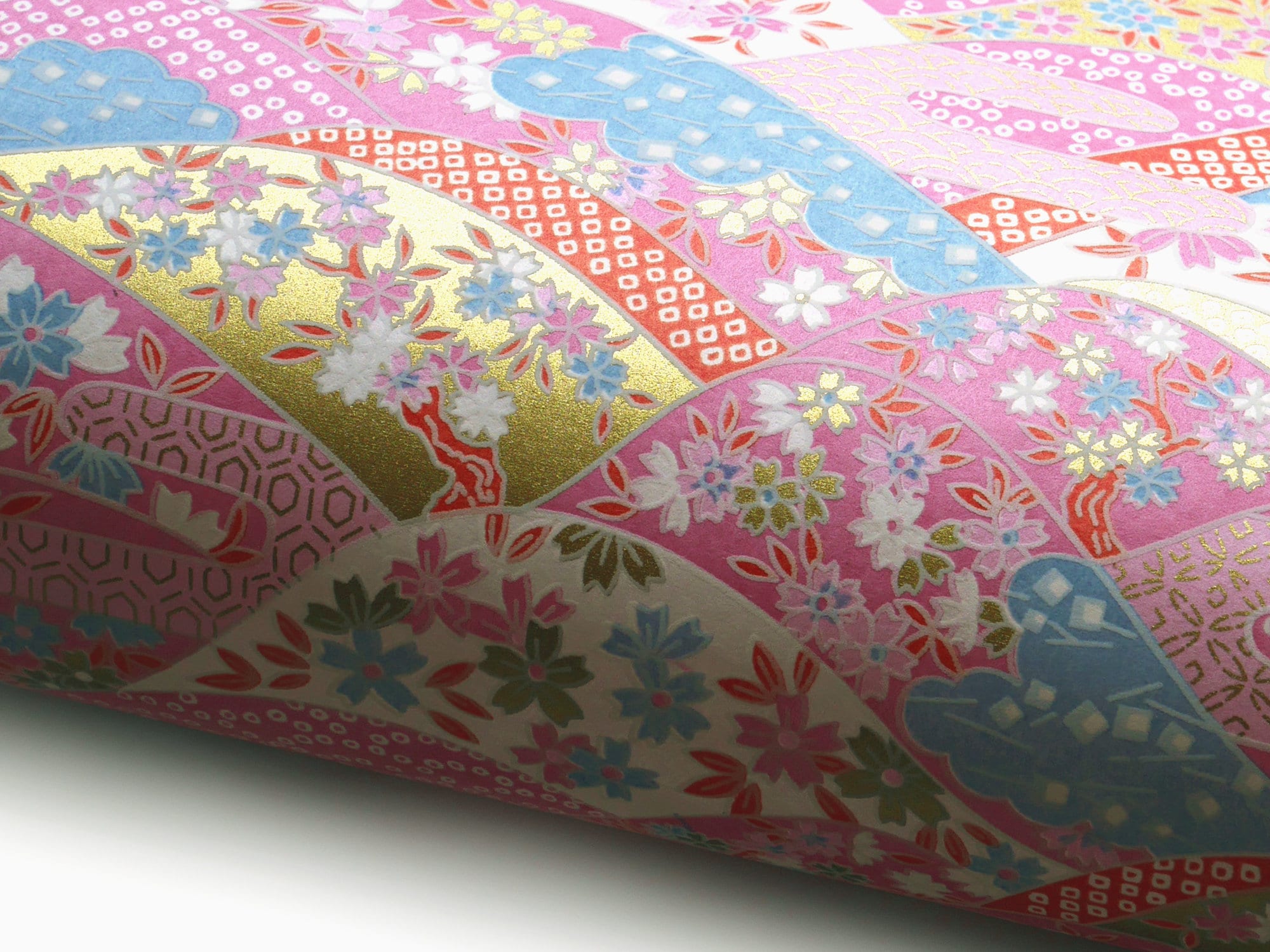 Japanese Paper Yuzen japanese Landscape. Pink Light - Etsy