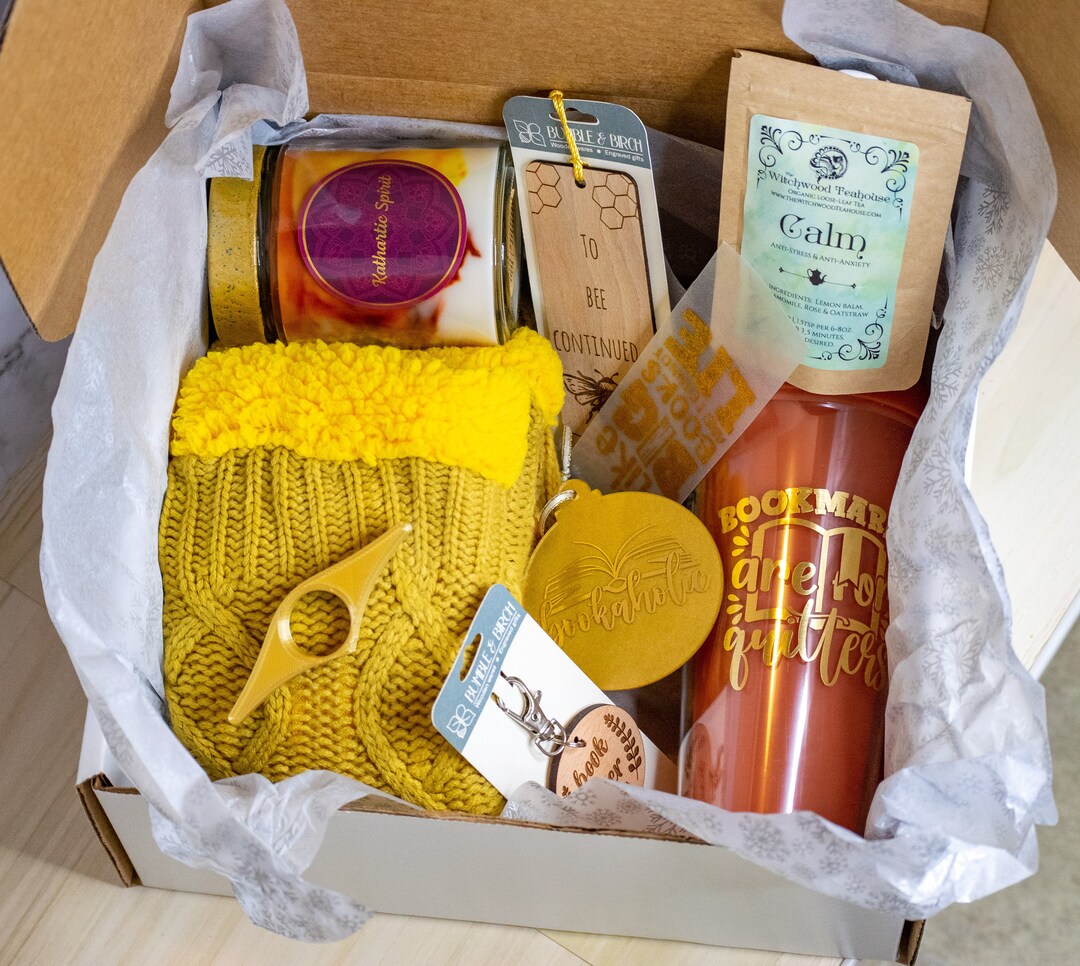 Dream Flow Moodbox| Yellow Themed| Readers Self-care Box| Reading ...
