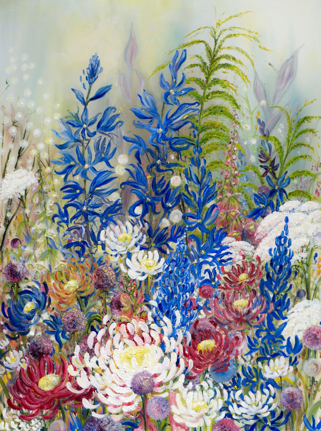 Camassia Original Oil Painting and High Quality Giclée Prints Camassia ...