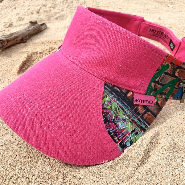 Pink Visor - Etsy