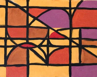 Math painting | Etsy