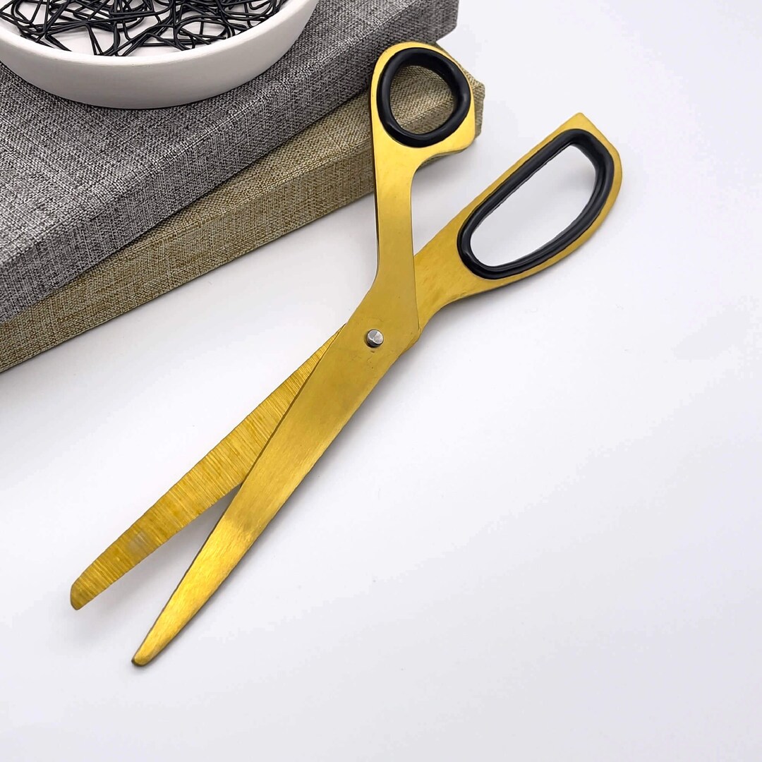 Gold Modern Desk Scissors - Etsy