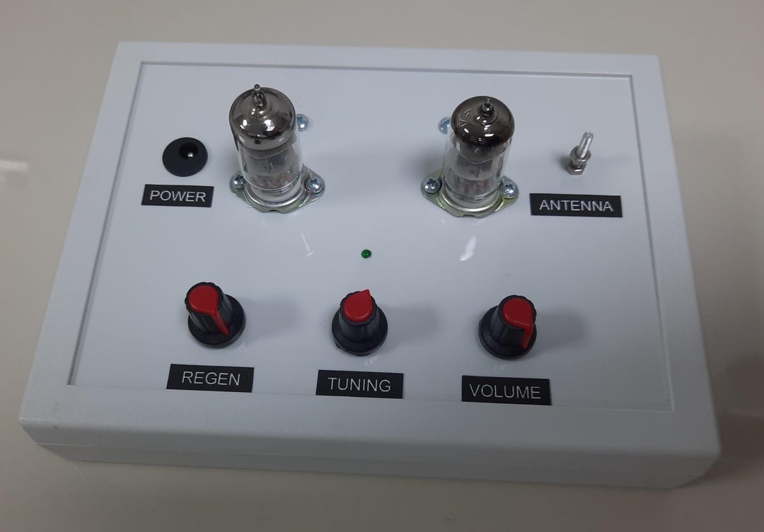Two Tube High Performance Shortwave Regen Radio Crystal Clear - Etsy