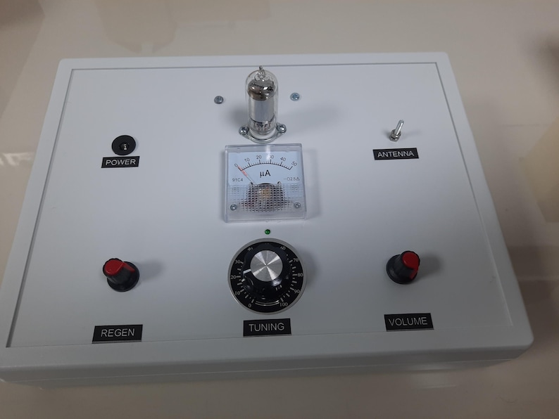 A Handmade Shortwave 1T4 Tube Super High Performance Regen Radio ...