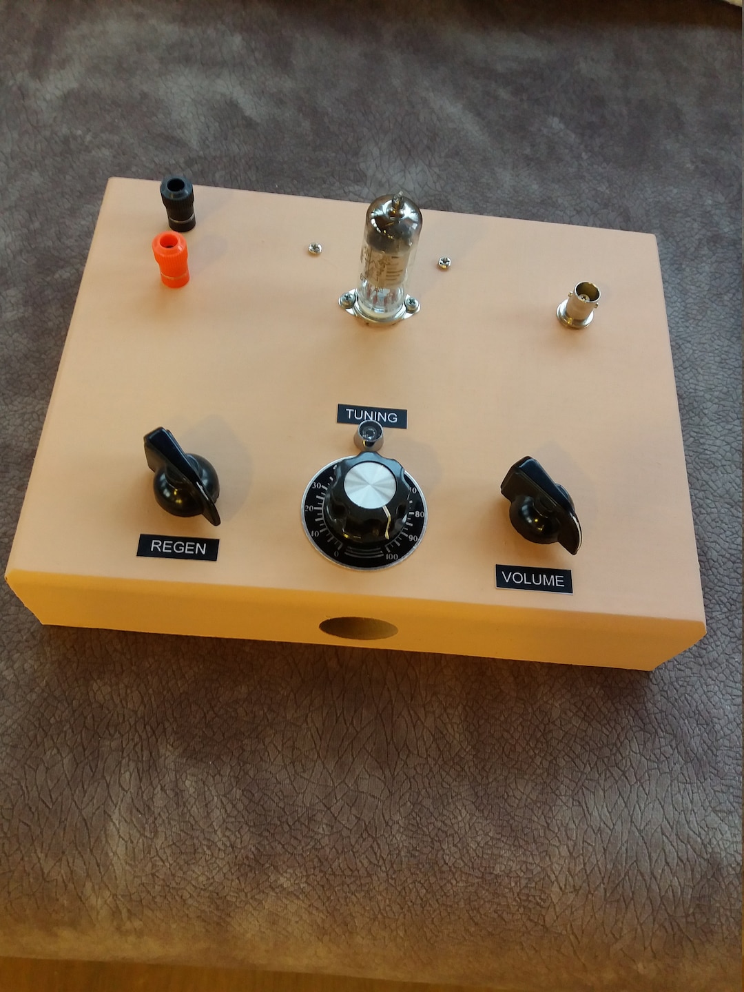 6AH6 One Tube AM Regen Radio Receiver Crystal Clear - Etsy