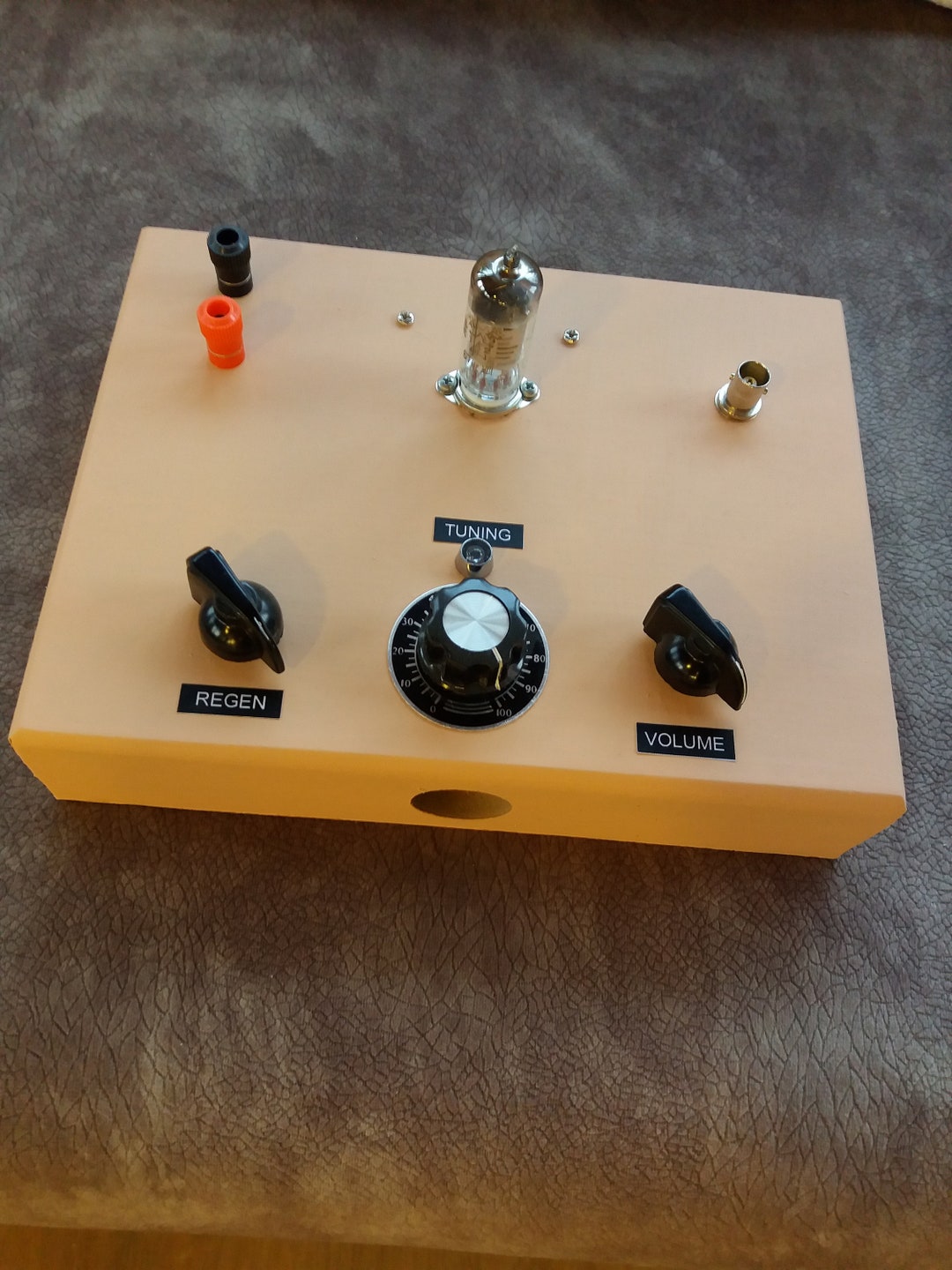 An ECC84 Tube 3.5 and 7.0 Mhz Amateur Bands Shortwave Very High ...