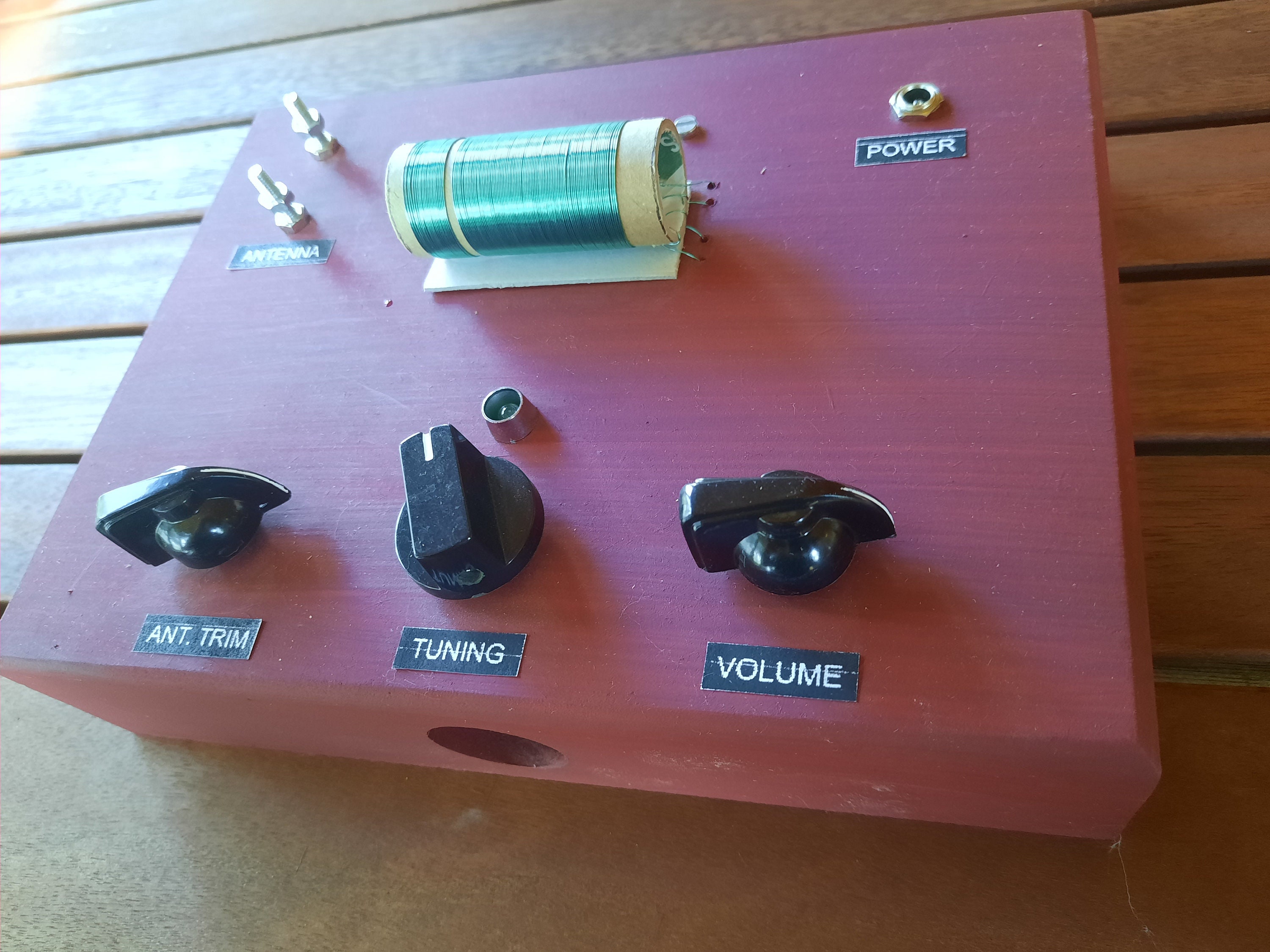 A Great Handmade 1N34 Crystal AM Radio With Superhet Performance - Etsy