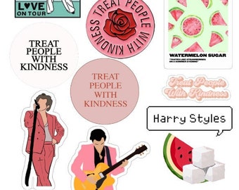 Harry Styles Sticker Waterproof Vinyl Sticker - Etsy