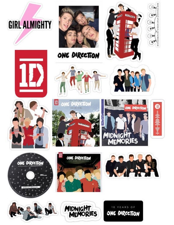 One Direction Stickers