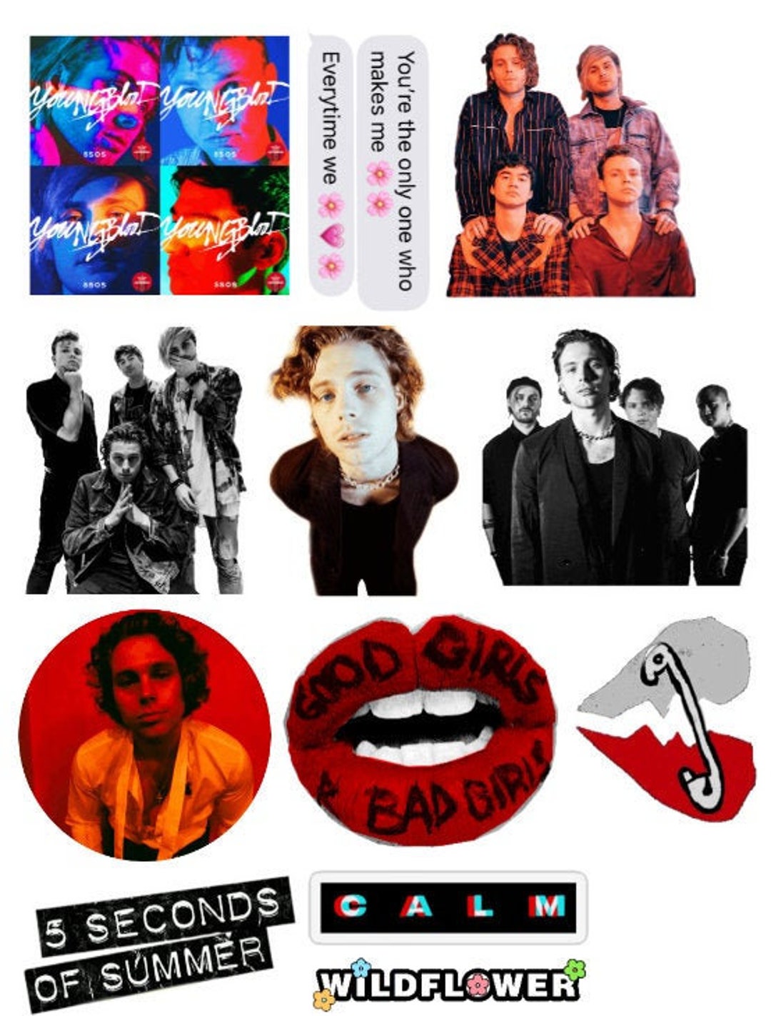 5sos Tumblr Collage 2022