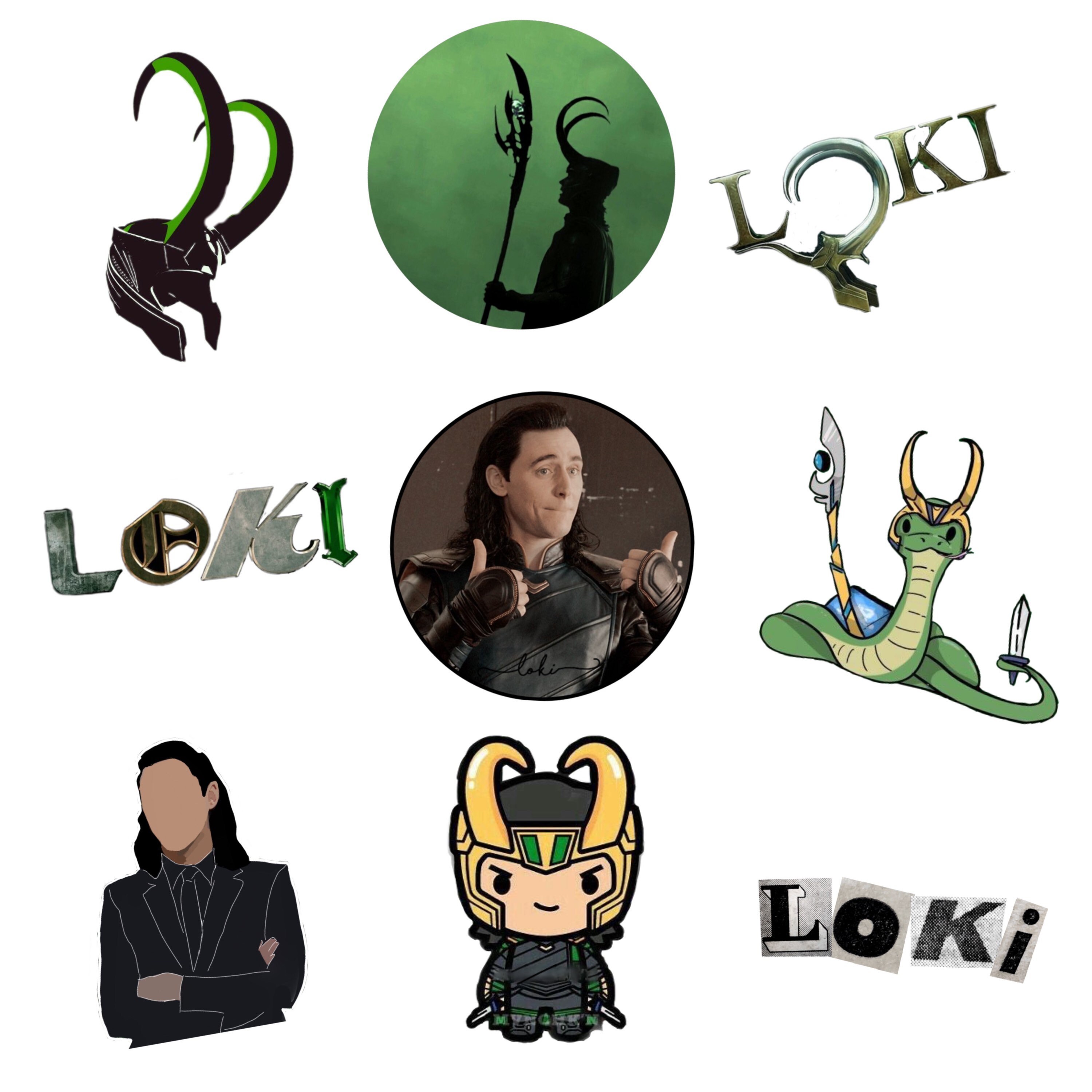 Loki Sticker Pack Impermeable - Etsy España