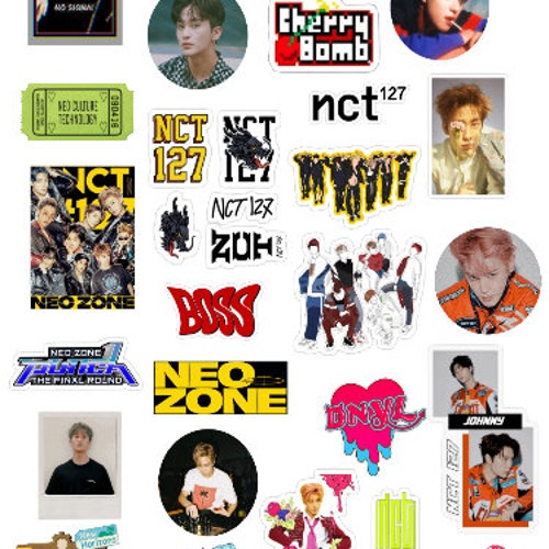 NCT Doyoung Sticker Pack//nct 127 Kpop & Journal Stickers - Etsy