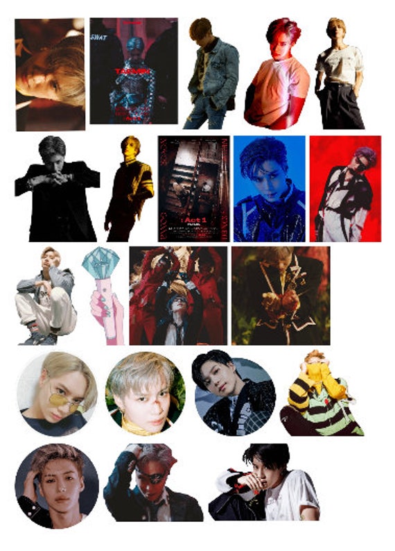 Taemin Sticker Pack waterproof - Etsy