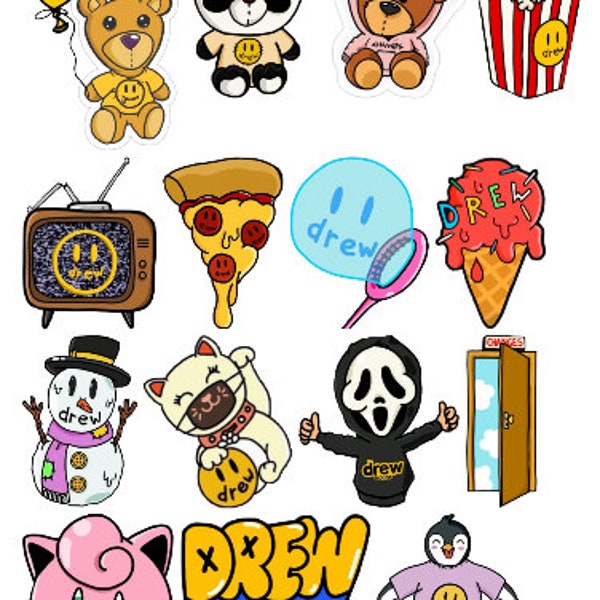 Drew House Sticker - Etsy