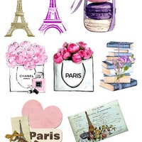 Paris Sticker - Etsy