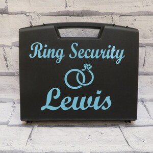 Ring Security Box, Comes With Ring Holder Inside, Ring Bearer, Ring ...