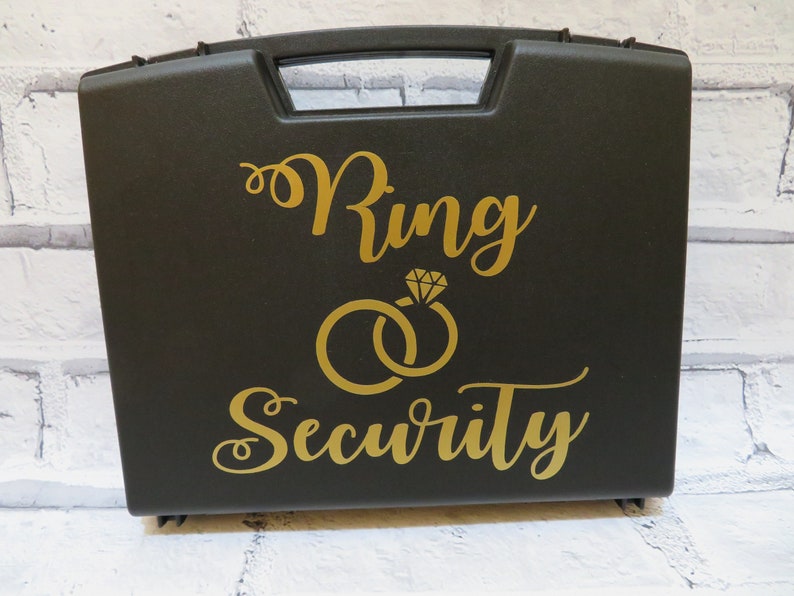 Ring Security Box comes with RING HOLDER inside Wedding box | Etsy