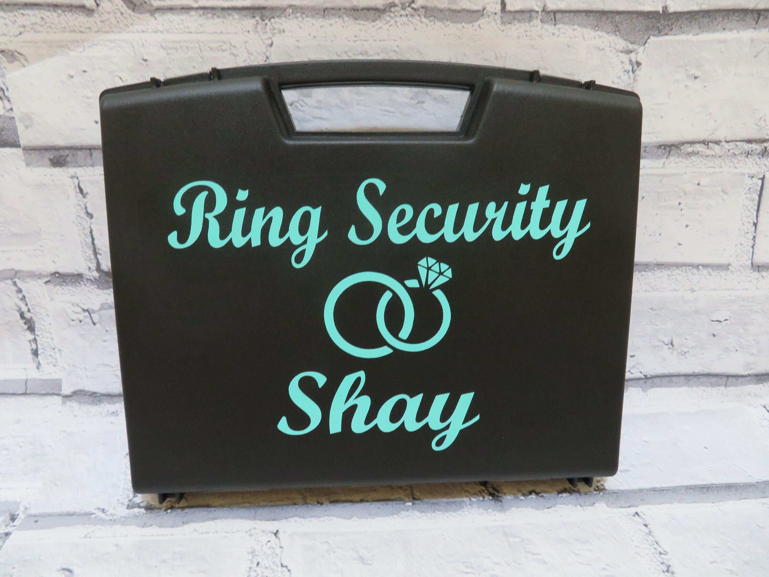 Ring Security Box Comes With Ring Holder Inside Ring Bearer - Etsy UK