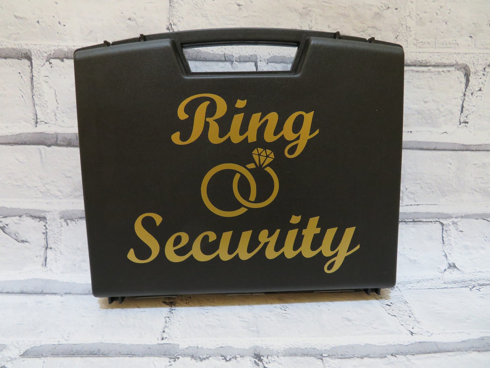 Ring Security Box, Comes With Ring Holder Inside, Ring Bearer, Ring ...