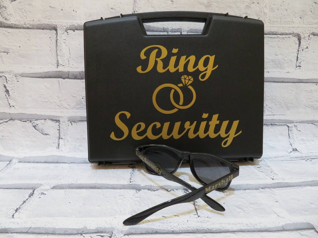 Ring Security Box With FREE Sunglasses, Comes With Ring Holder Inside ...