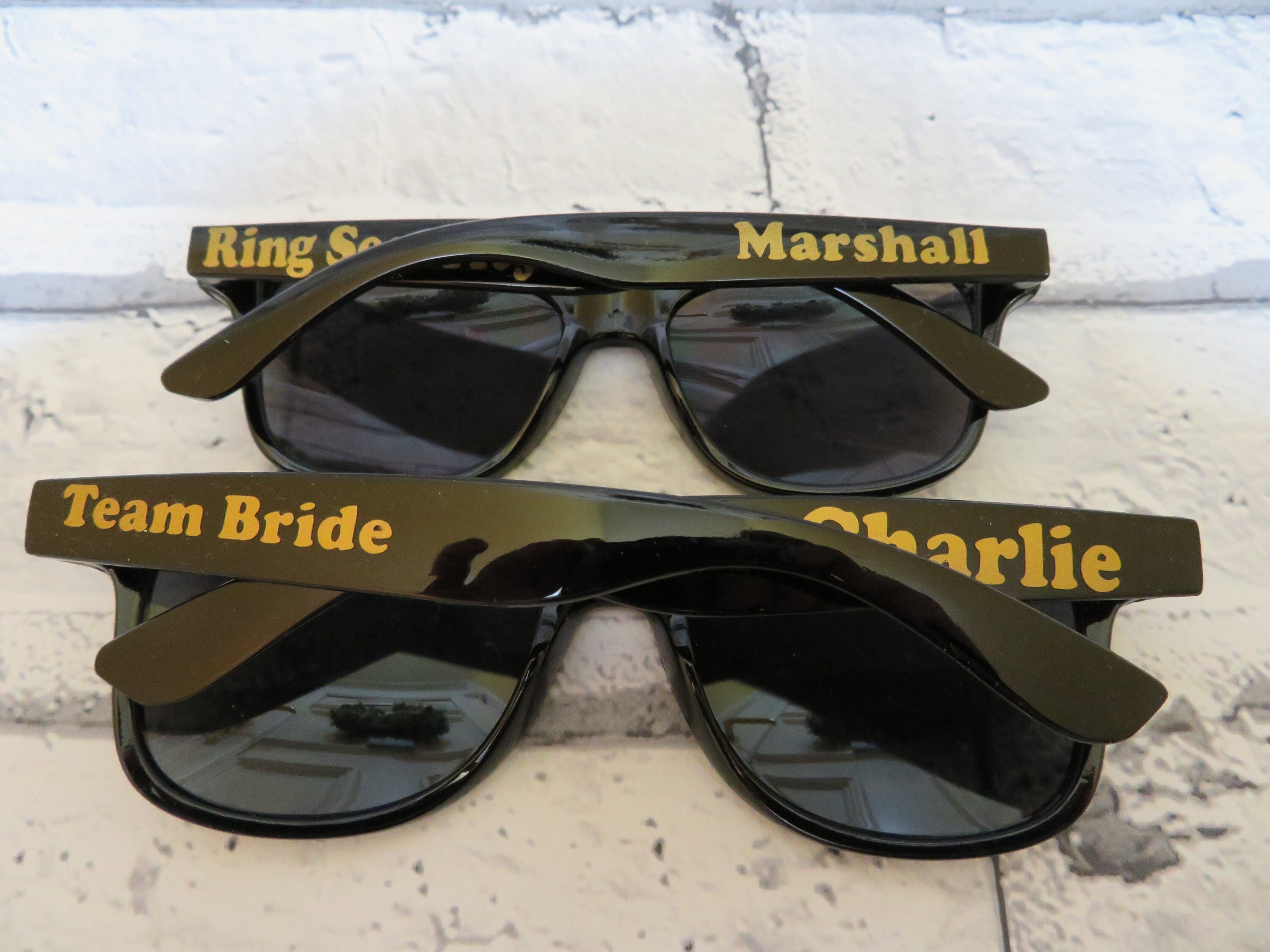 Ring Security Sunglasses Wedding Ring Bearer Sunglasses Etsy