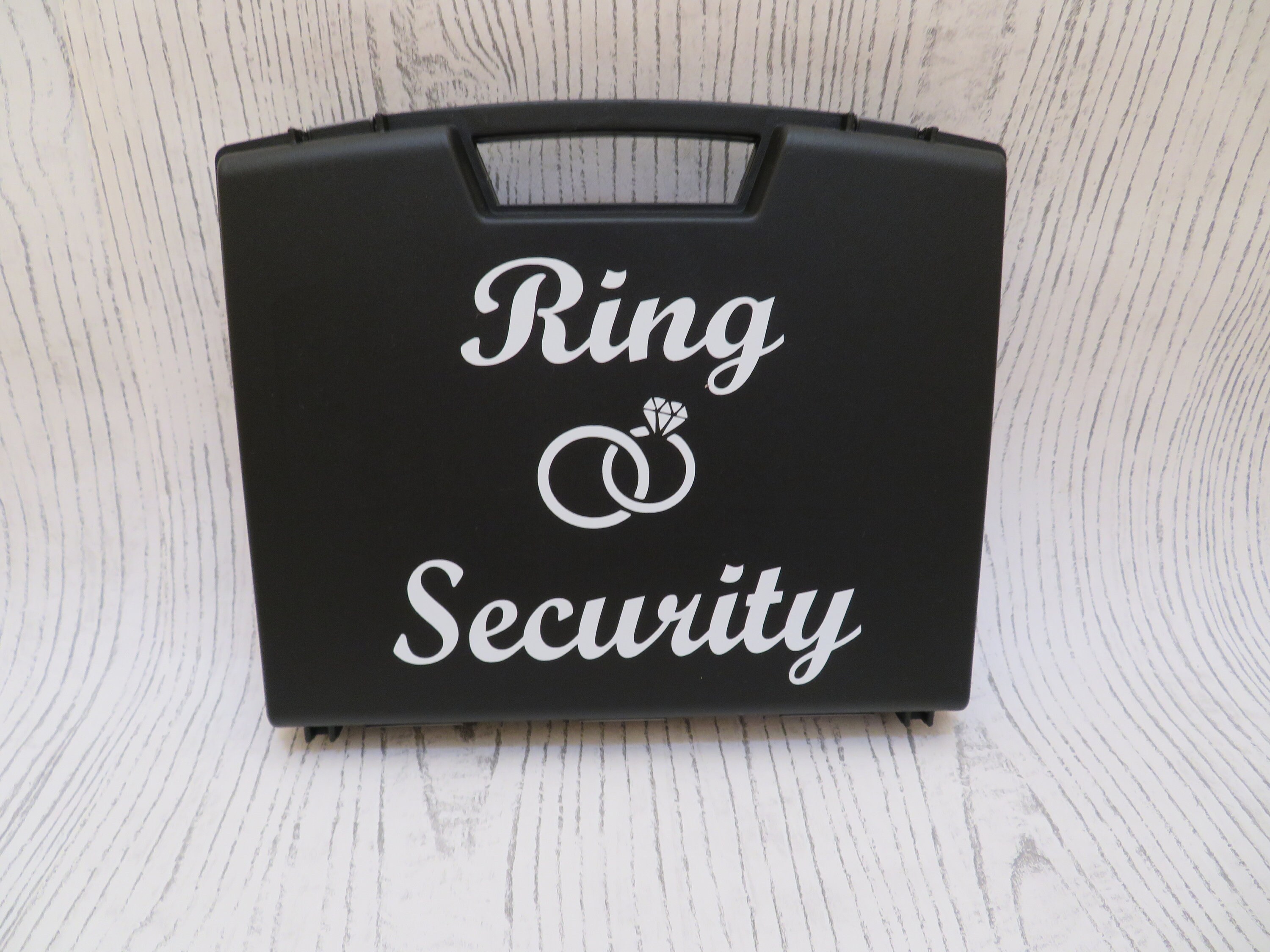 Ring Security Box Comes With Ring Holder Inside Ring Bearer - Etsy UK