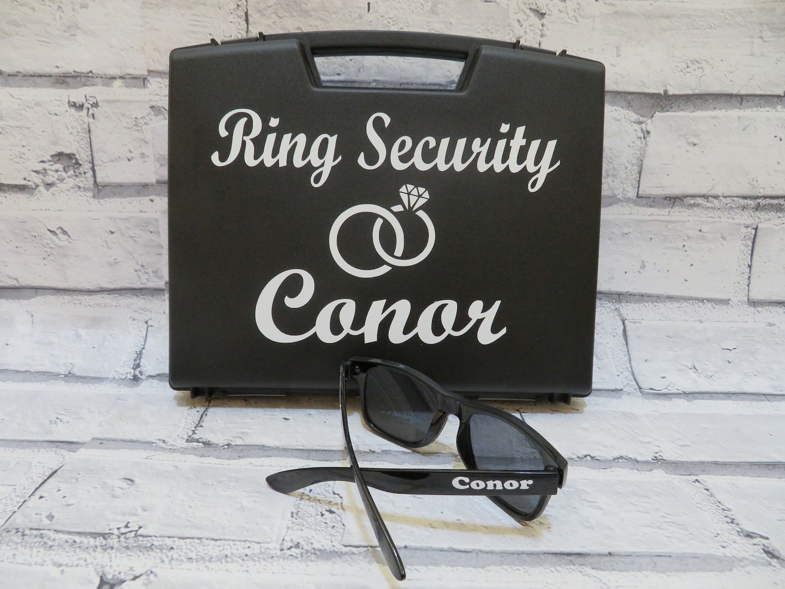 Ring Security Box With FREE Sunglasses Ring Holder Inside | Etsy