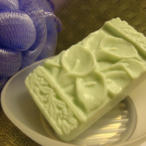 Tea Tree and Rosemary Soap/calla Lily Design - Etsy