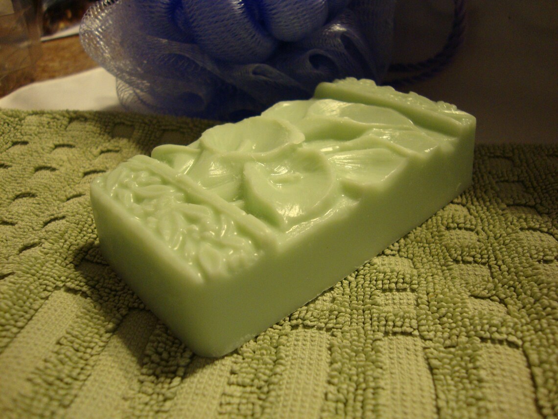Tea Tree and Rosemary Soap/calla Lily Design - Etsy