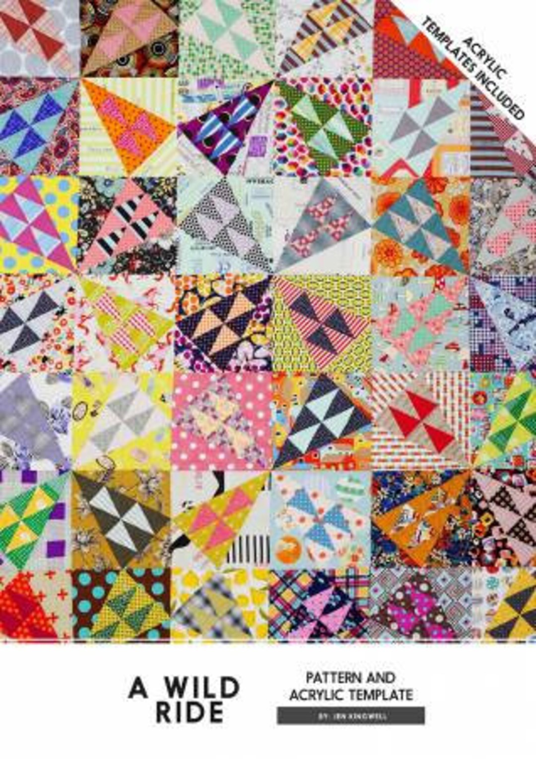 A Wild Ride Pattern and Template by Jen Kingwell - Etsy