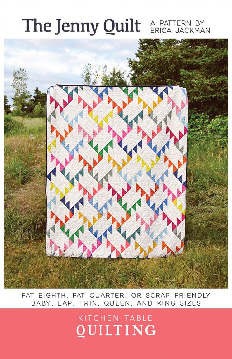The Jenny Quilt by Erica Jackman of Kitchen Table Quilting - Etsy