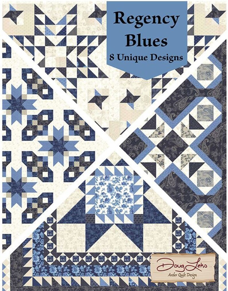 Regency Blues Quilt Kit by Christopher Wilson-tate for Moda - Etsy