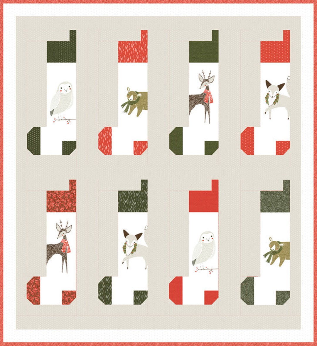 Merriment Quilt Kit by Gingiber for Moda - Etsy