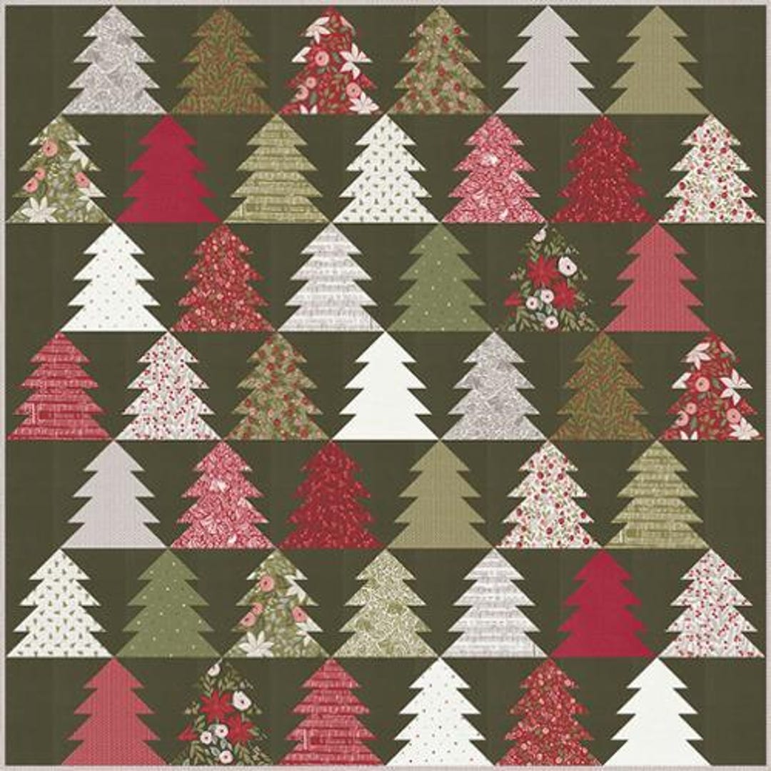 Fir Tree Lane by Vanessa Geortzen of Lella Boutique - Etsy